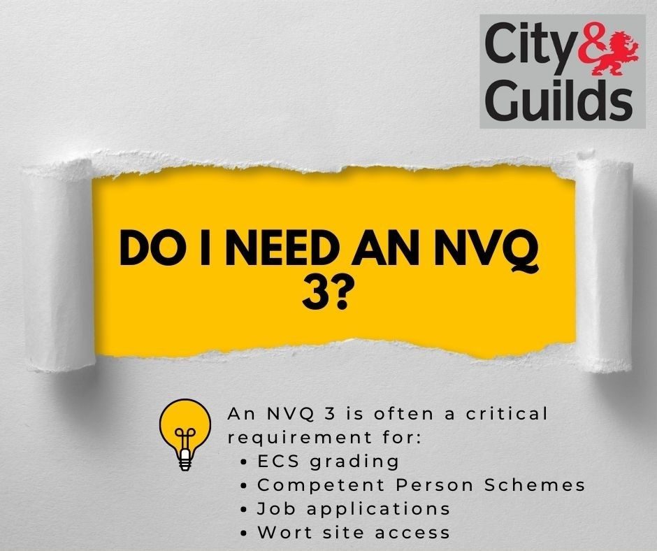 Rebus Training - Do I need an NVQ 3 to be a qualified electrician?
